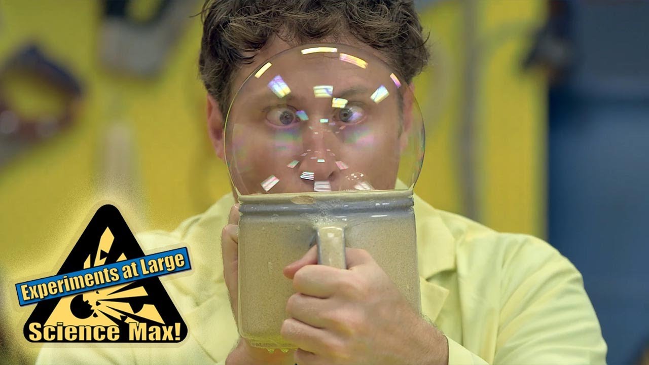 Science Max | MINI MAX! | Bubbles | SCIENCE Education - Video Kidibot