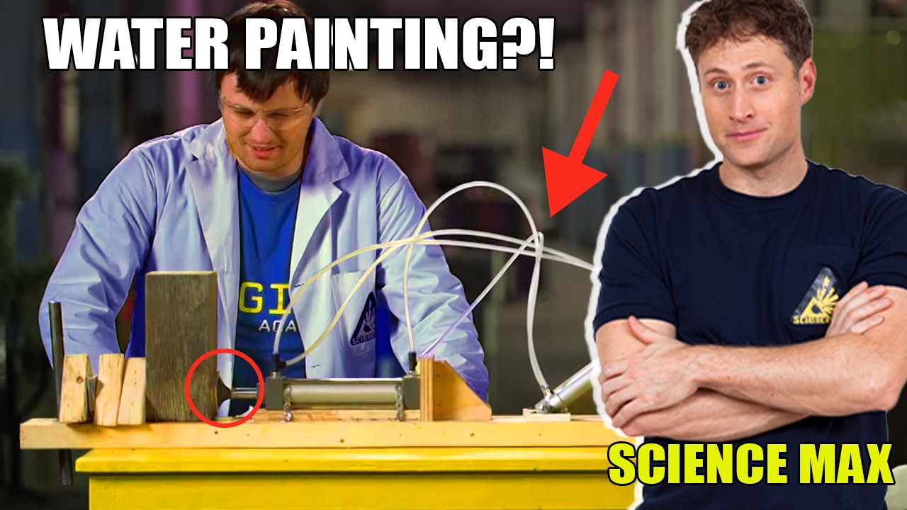 Water Painting + More Water Based Experiments At Home | Science Max ...