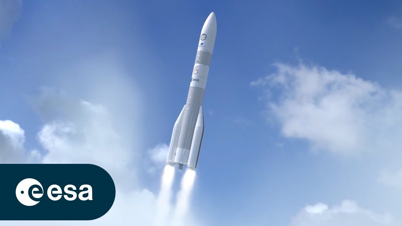 Ariane 6 launch animation - Video Kidibot