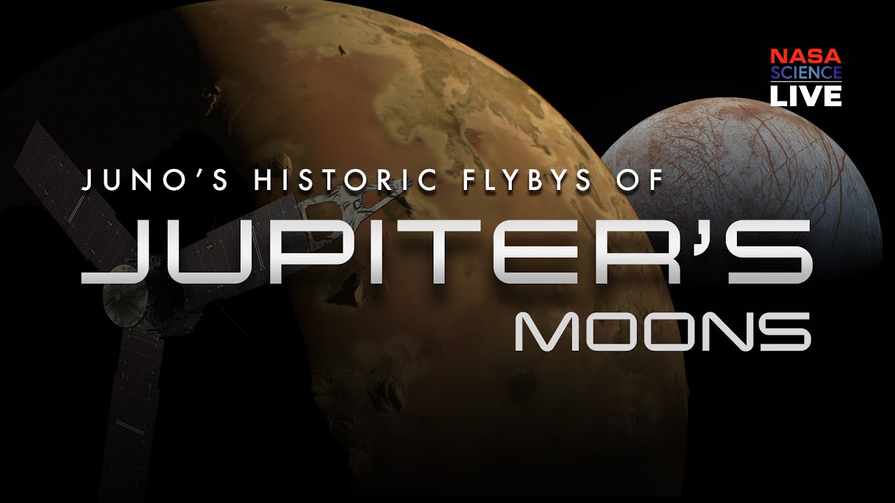 NASA Science Live: Juno Spacecraft Makes Historic Flybys of Jupiter’s Moons - Video Kidibot