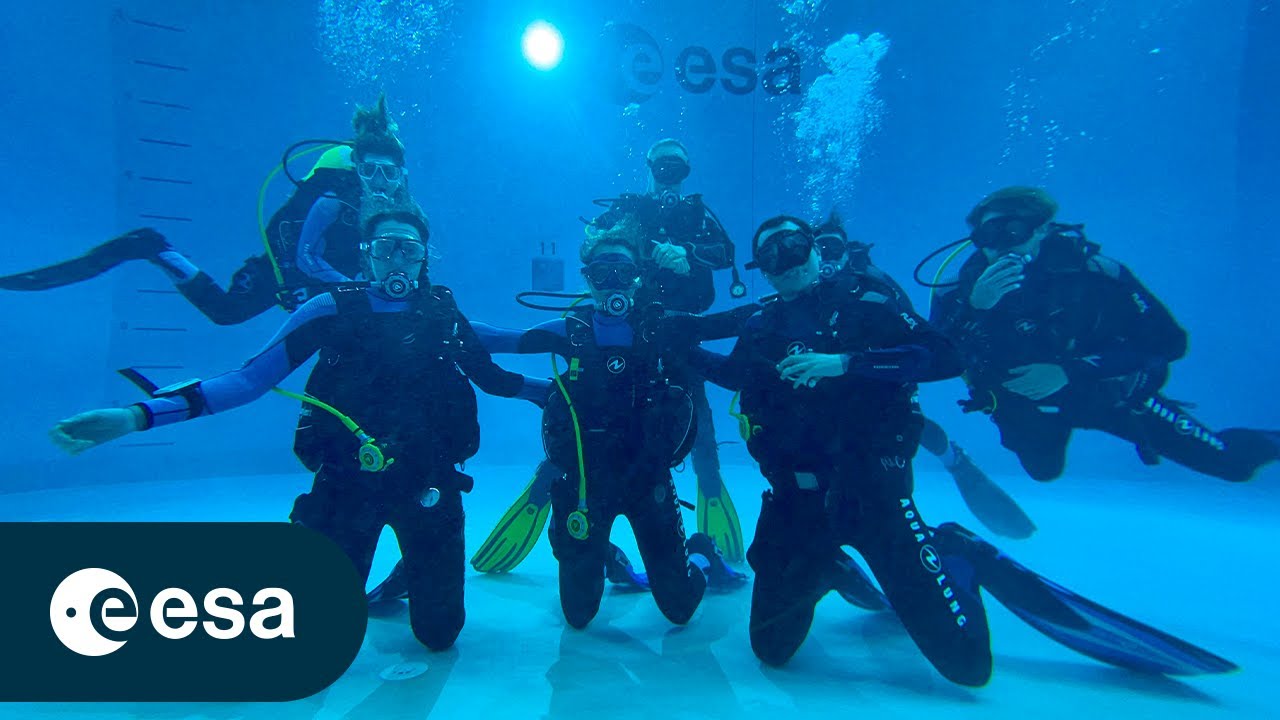 Highlights from ESA basic astronaut training - Video Kidibot
