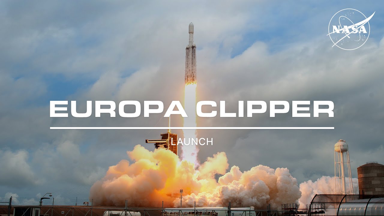 NASA's Europa Clipper Launch - Video Kidibot