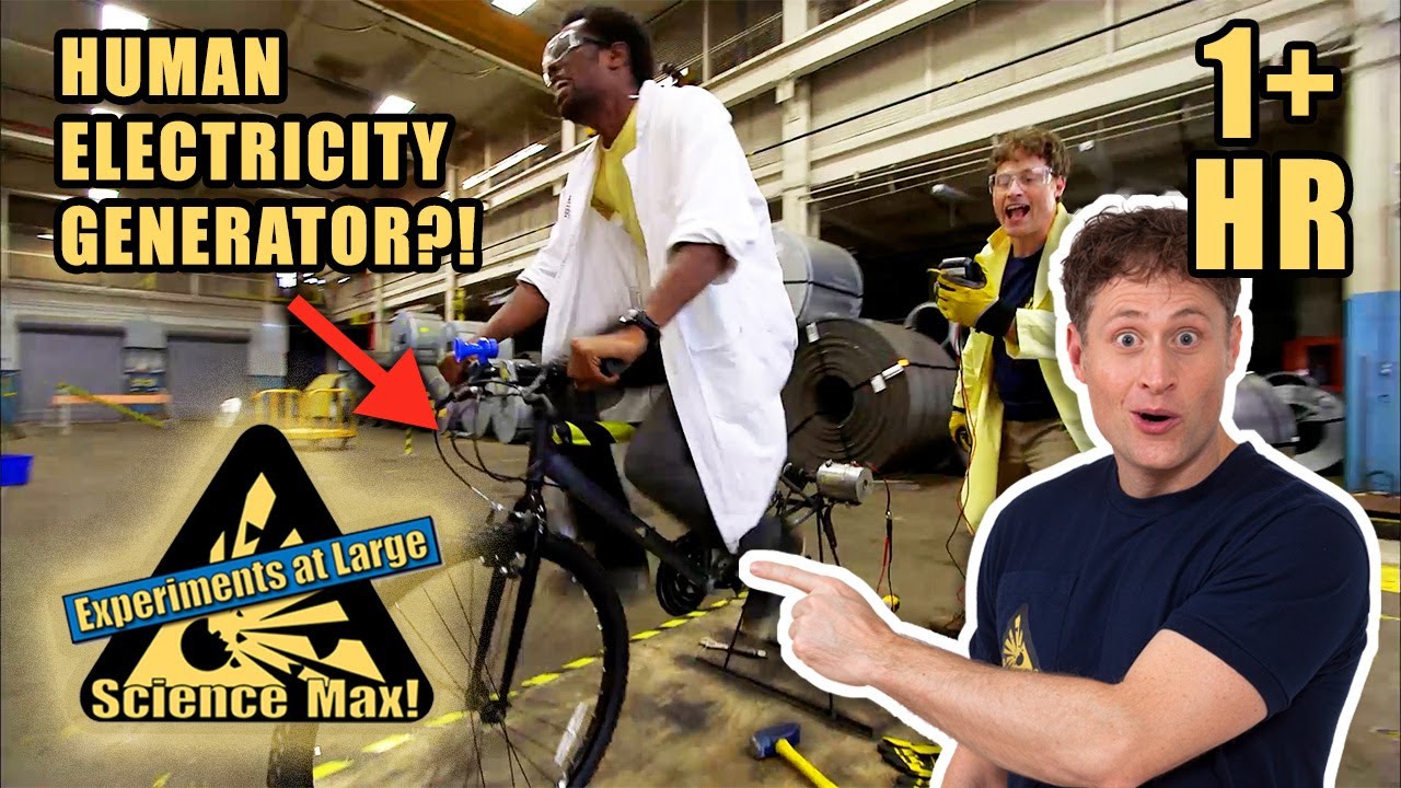 Human Powered Electric Generator | How Much Power? | Full Episodes ...