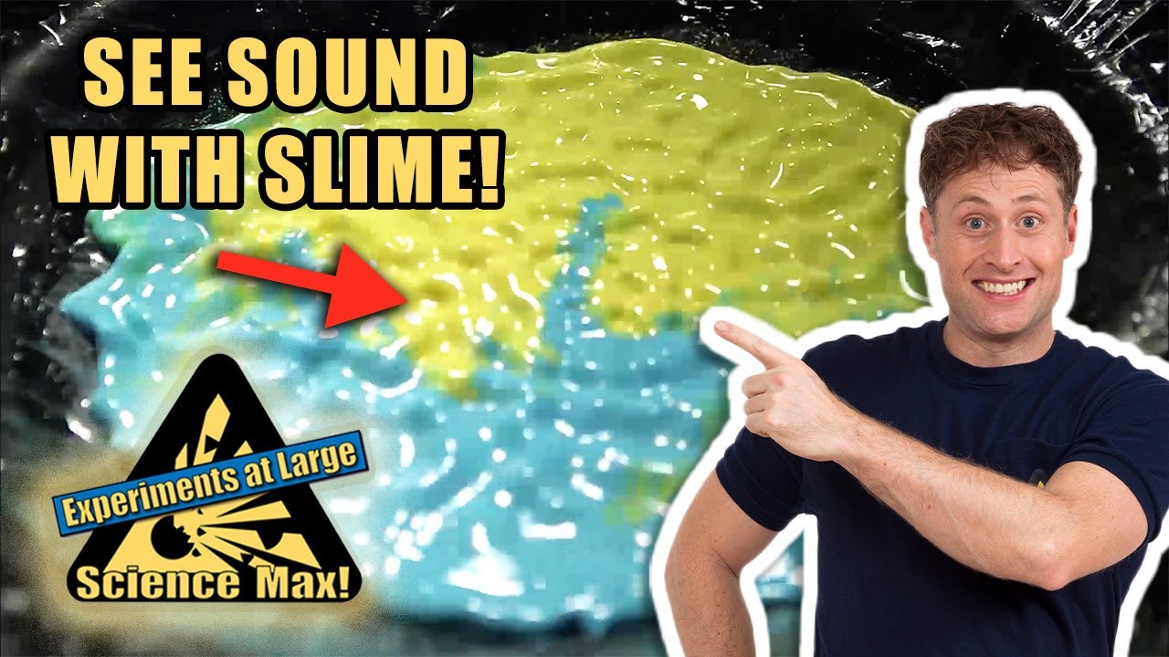 Visualizing Sound with Slime | Awesome Experiments You Can Do at Home | Science Max - Video Kidibot