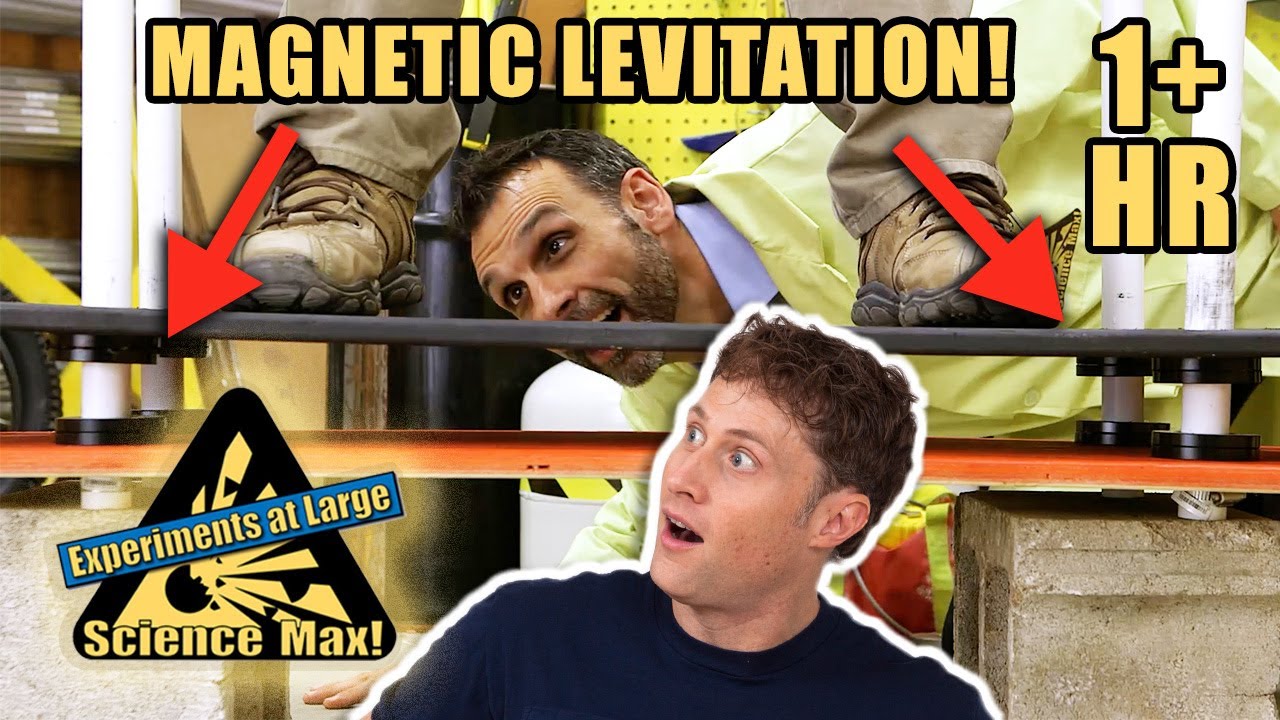 CRAZY EXPERIMENTS | Magnetic Levitation | Full Episodes | Science Max - Video Kidibot