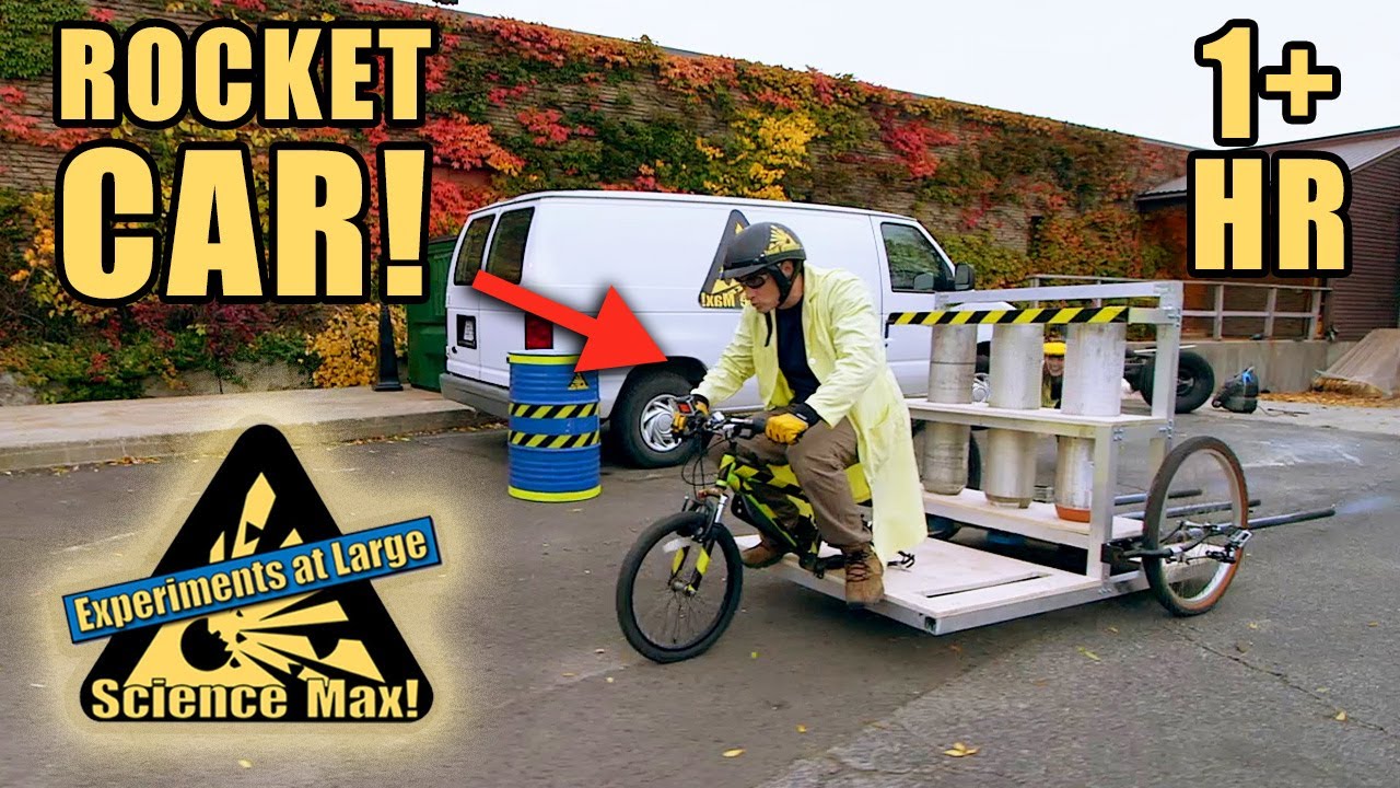 CRAZY EXPERIMENTS | Newton's Third Law and Rocket Cars | Full Episodes | Science Max - Video Kidibot