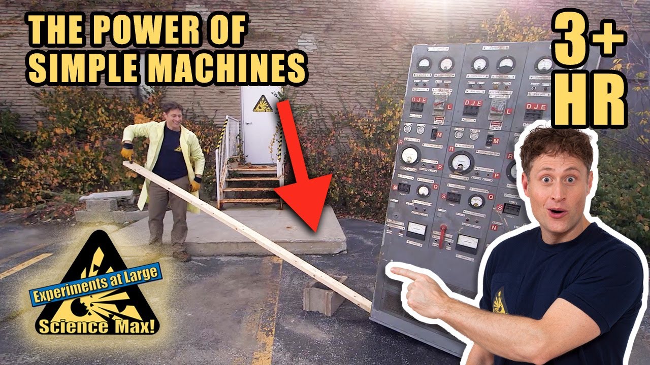 CRAZY EXPERIMENTS | Maxed Out Simple Machines | Full Episodes | Science Max - Video Kidibot